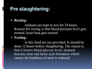 Halal Meat Slaughtering | PPTX