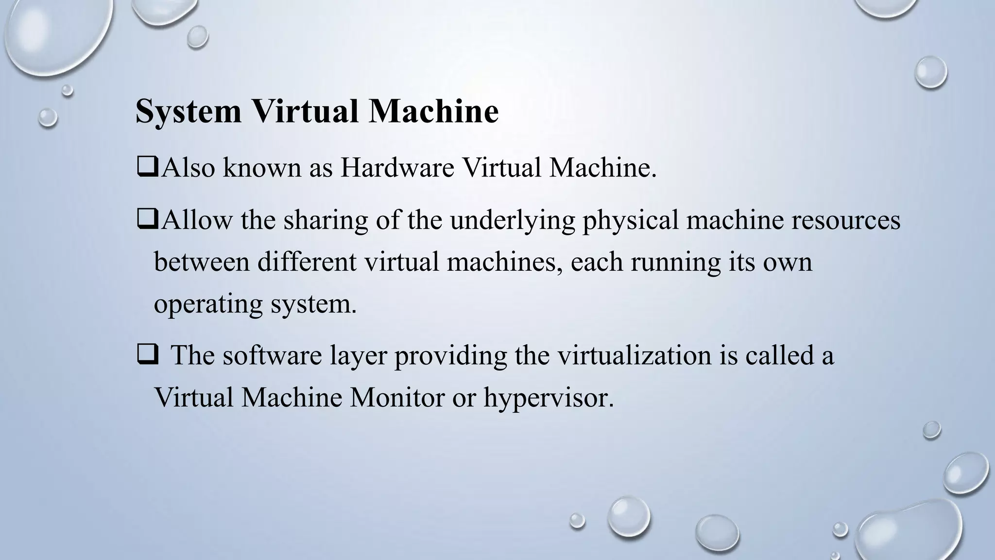 Virtual Machine Concept | PPTX