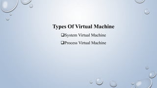 Virtual Machine Concept | PPTX