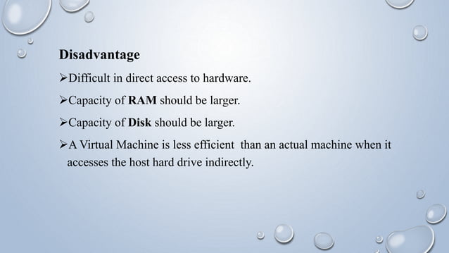 Virtual Machine Concept | PPTX