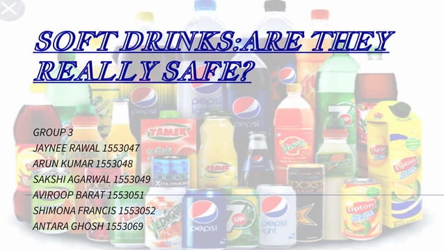 soft drinks disadvantages | PPT