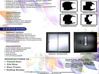 Super Fab Doors Pvt. Ltd. | PPTX