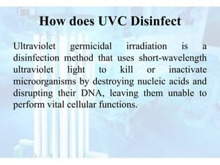 UVC Robot for Disinfection purpose | PPT
