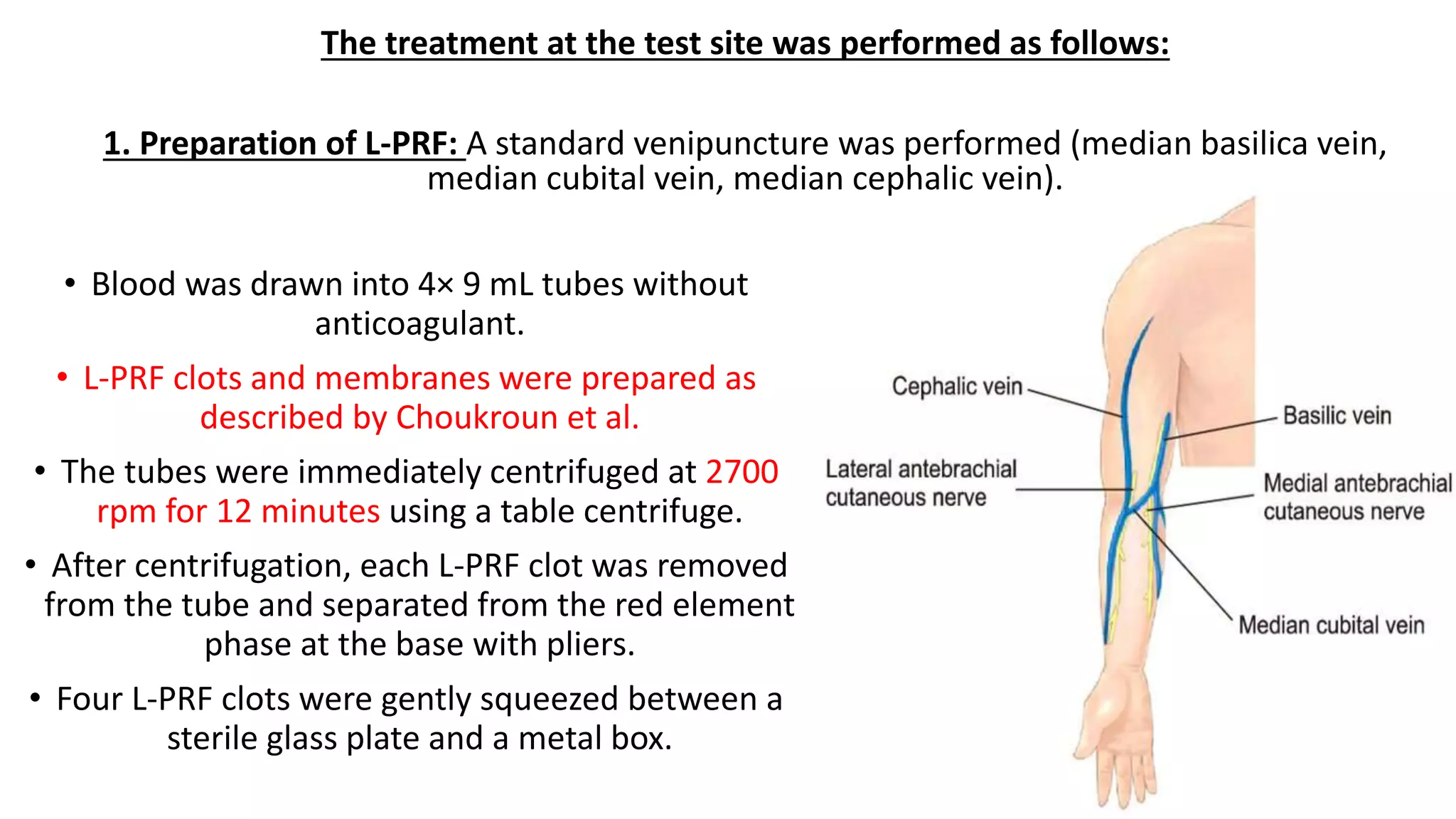 L-PRF for increasing the width of keratinized mucosa around implants: A ...