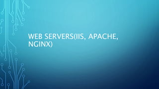 Web Servers(IIS, NGINX, APACHE) | PPT