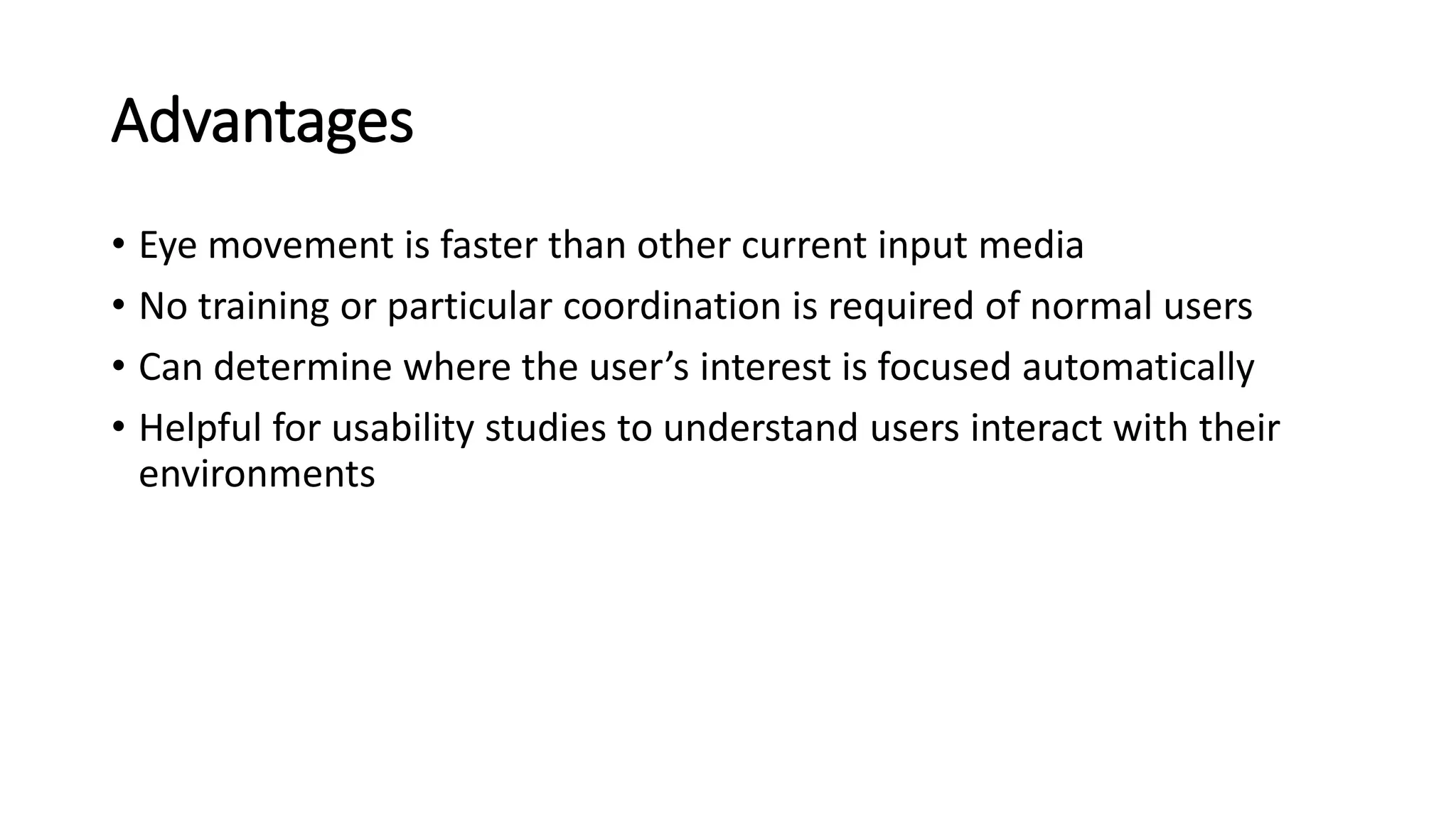 EYE TRACKING TECHNOLOGY | PPTX