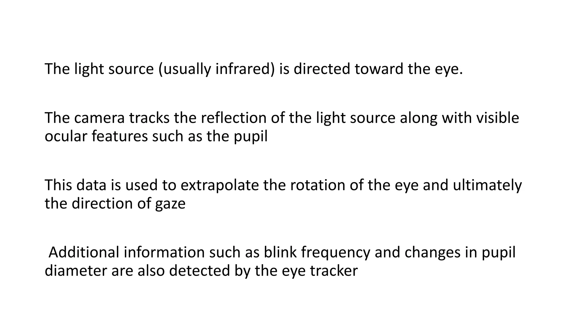 EYE TRACKING TECHNOLOGY | PPTX
