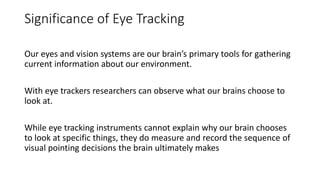 EYE TRACKING TECHNOLOGY | PPTX