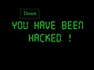 Cyber crime and security threads | PPTX