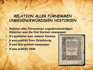 Information about newspaper | PPT