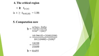 statistics linear progression | PPTX
