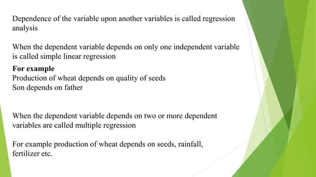 statistics linear progression | PPT