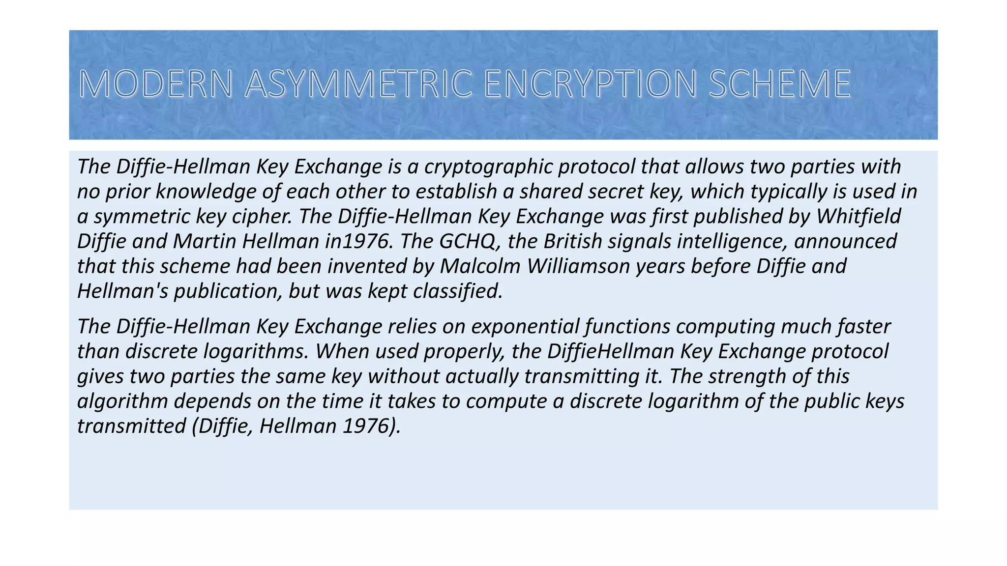 CRYPTOGRAPHY AND NETWORK SECURITY | PPTX