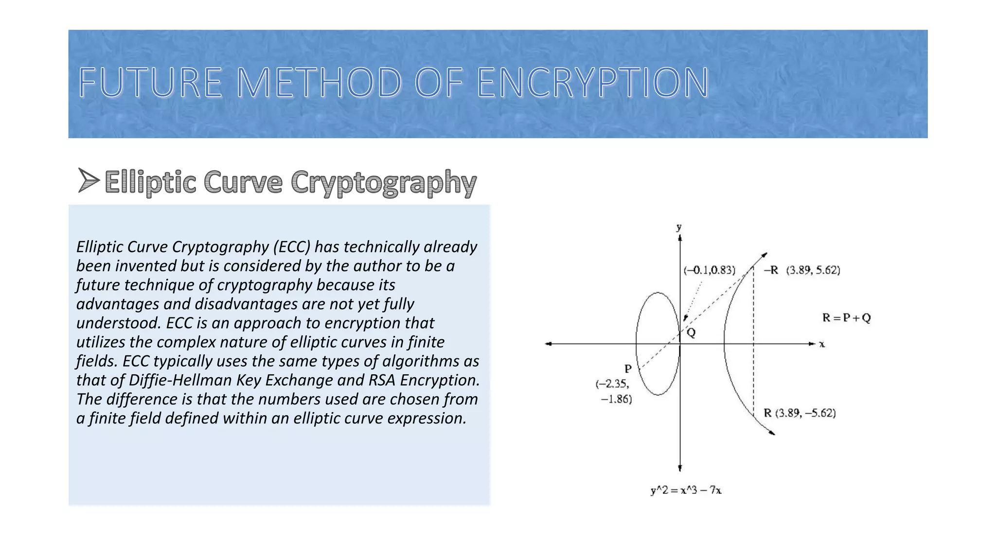 CRYPTOGRAPHY AND NETWORK SECURITY | PPTX
