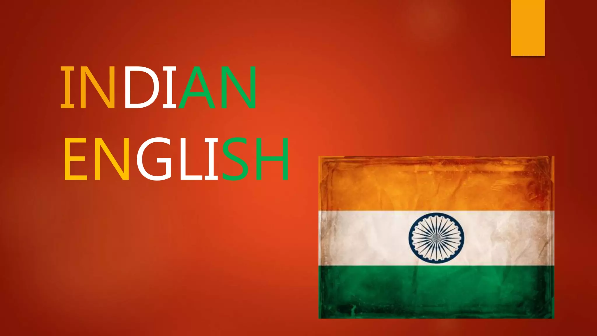 Indian English | PPTX