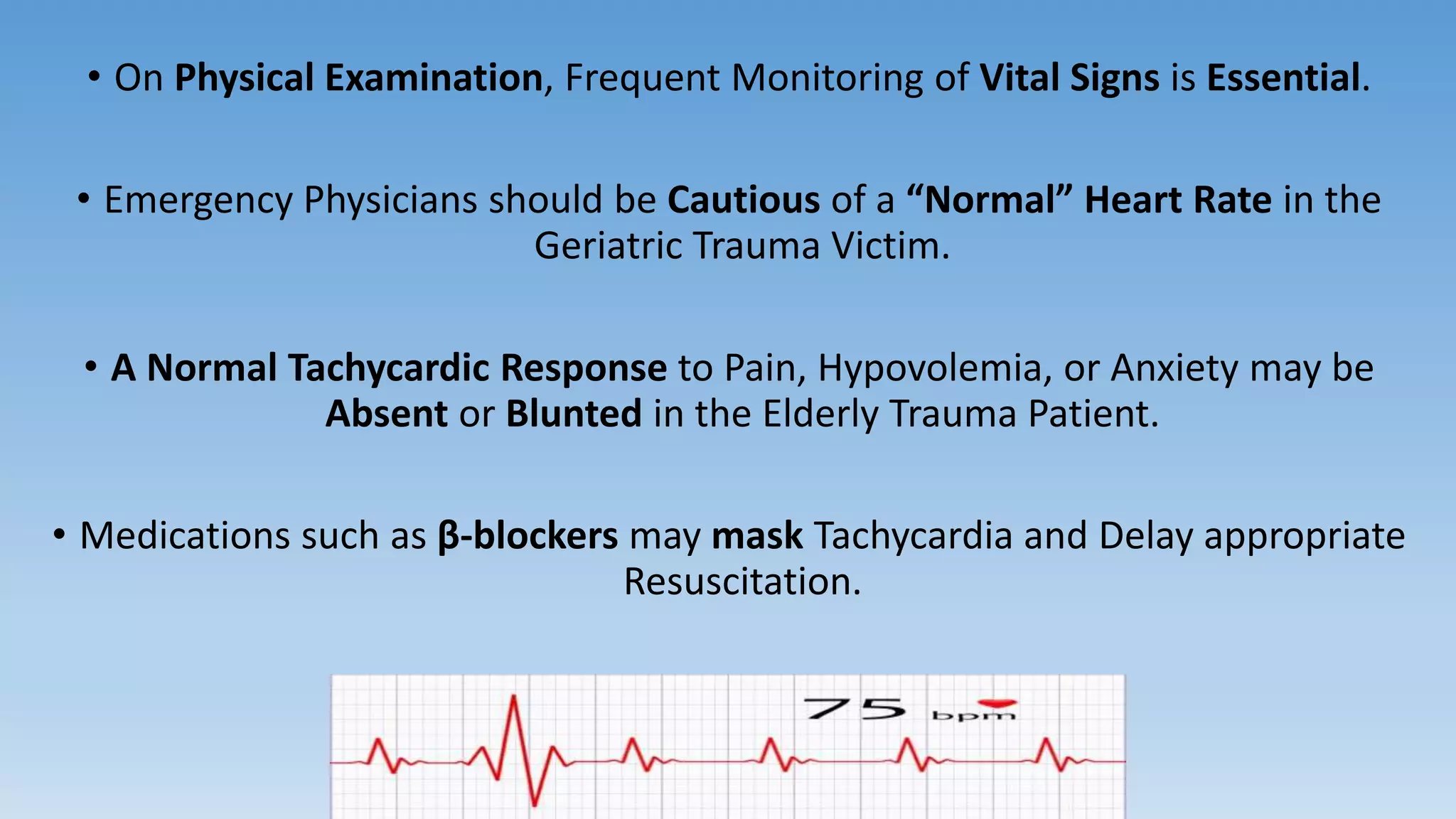 GERIATRIC TRAUMA | PPTX