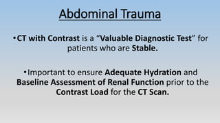 GERIATRIC TRAUMA | PPTX