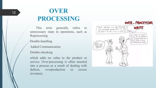 8 WASTES IN LEAN MANUFACUTING & OVERVIEW OF VSM | PPTX | Manufacturing ...
