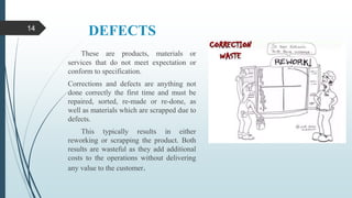 8 WASTES IN LEAN MANUFACUTING & OVERVIEW OF VSM | PPTX