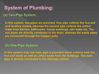 Selection of Pumps and Pipe drainage | PPT