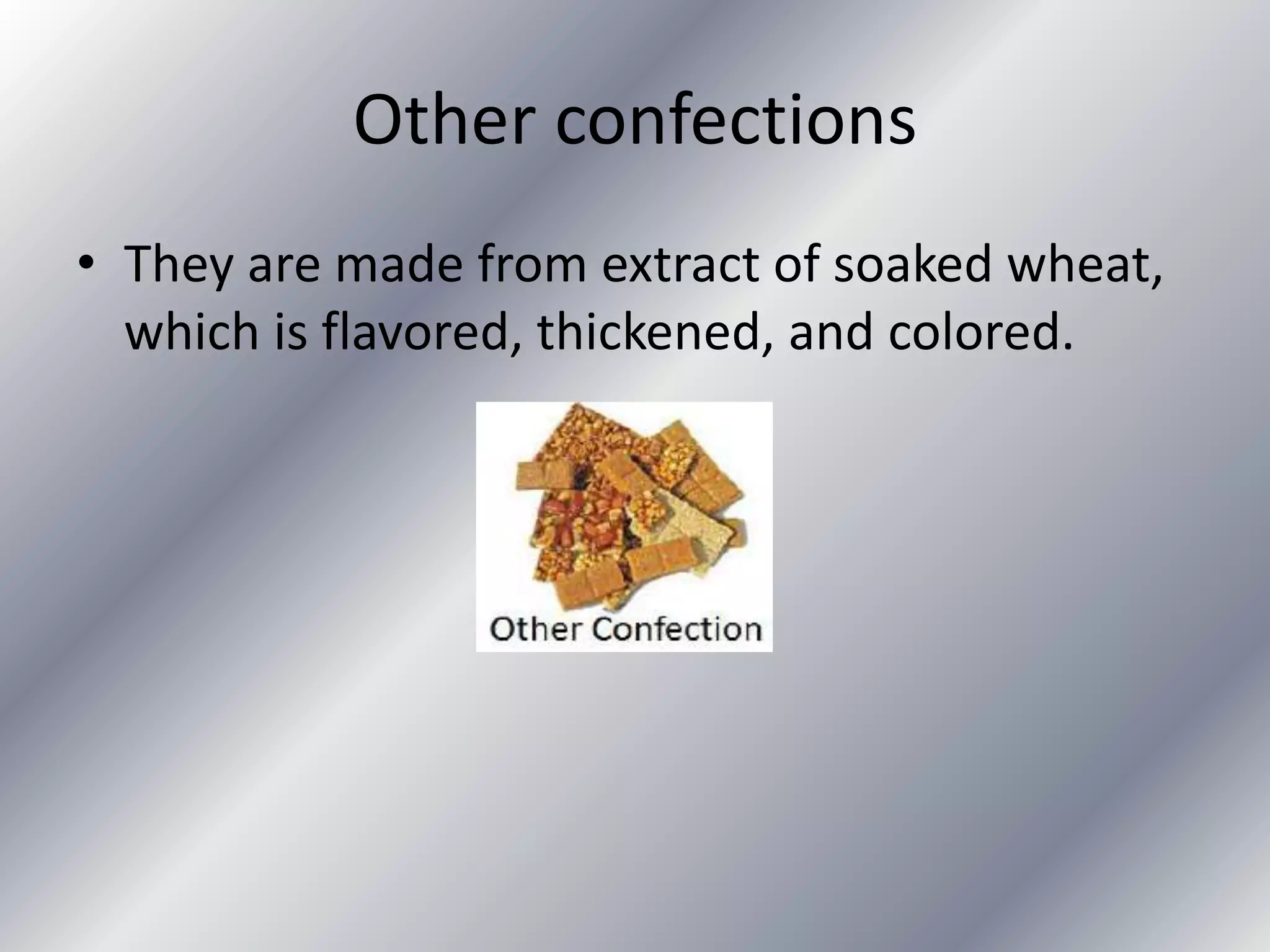 confectionery | PPTX