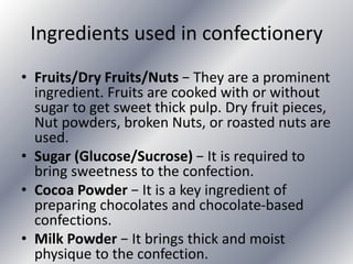 confectionery | PPTX