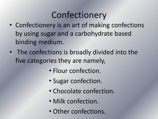 confectionery | PPTX