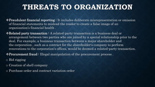 CORPORATE AND FINANCIAL FRAUD | PPTX