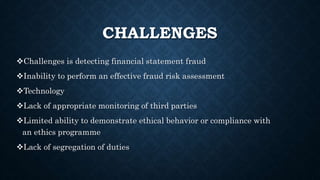 CORPORATE AND FINANCIAL FRAUD | PPTX
