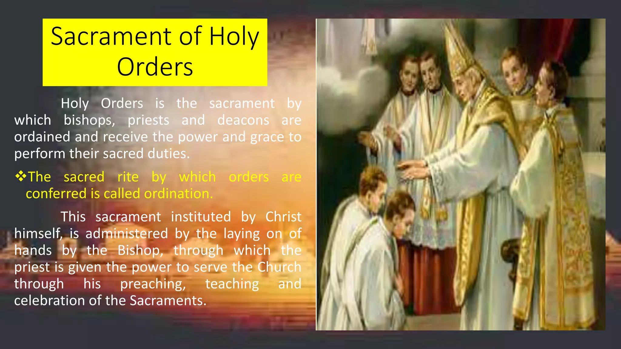 Introduction to Sacraments (Sacraments and Sacramentals) | PPTX