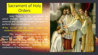 Introduction to Sacraments (Sacraments and Sacramentals) | PPTX