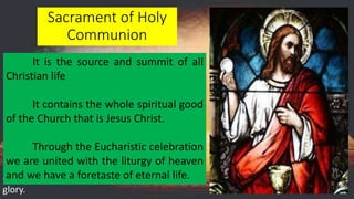 Introduction to Sacraments (Sacraments and Sacramentals) | PPTX