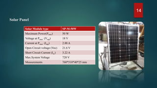 SOLAR TRACKING SYSTEM FOR MAXIMUM POWER OUTPUT | PPTX