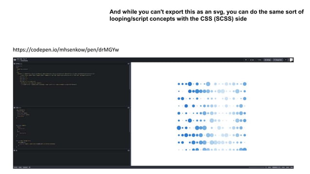 SVG's and their potential for programmatic art | PPTX