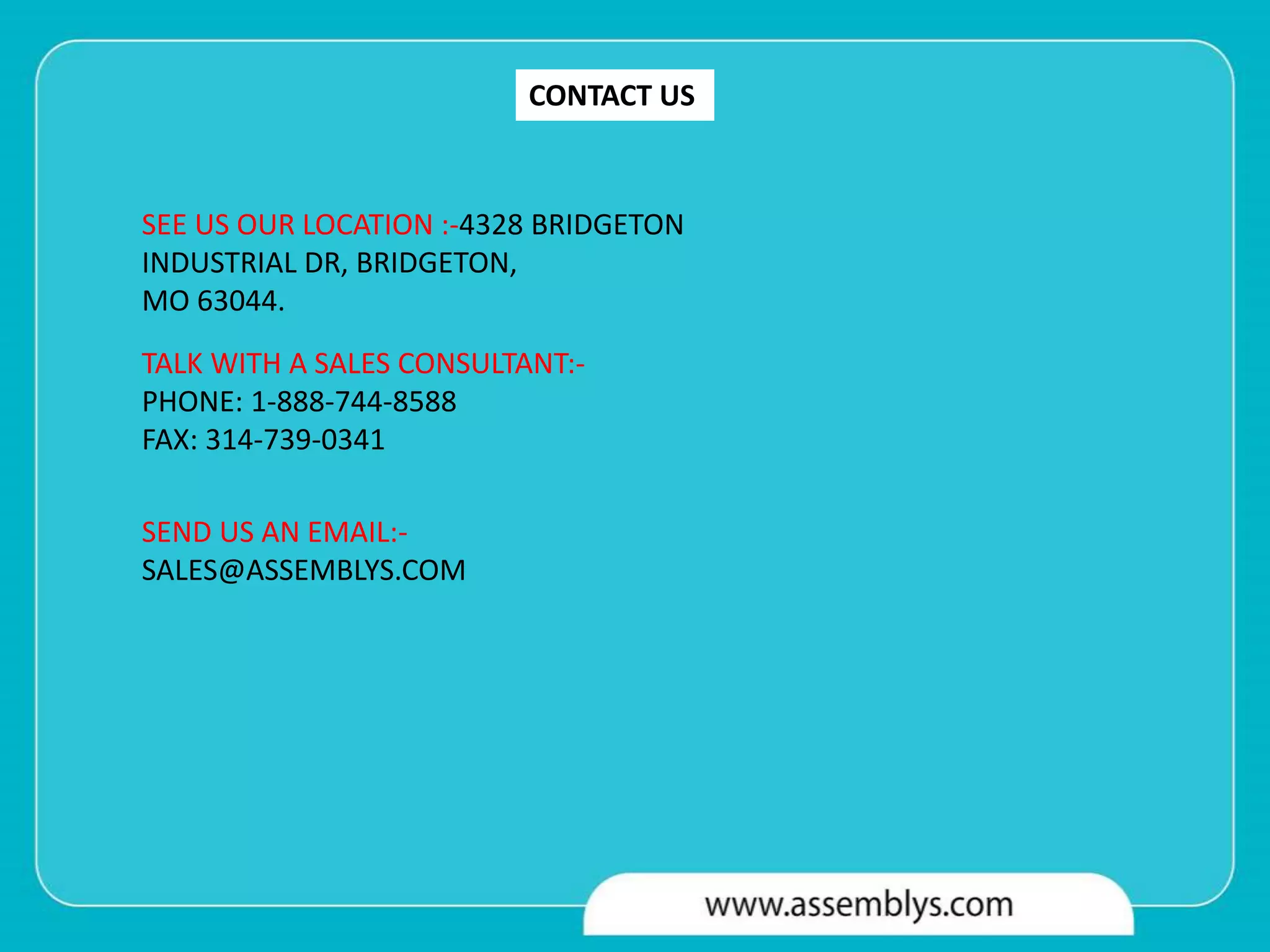 Contract Electronics Assembly | PPT
