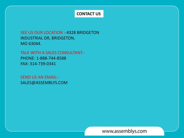 Contract Electronics Assembly | PPT