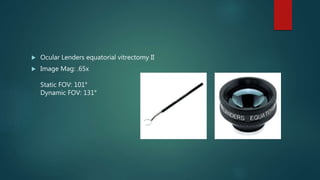 viewing systems in vitrectomy | PPTX