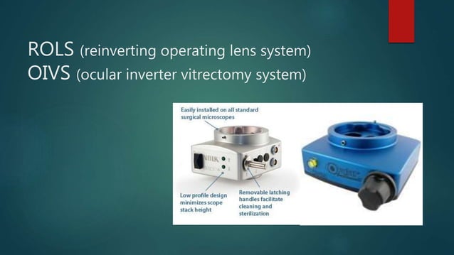 viewing systems in vitrectomy | PPTX | Eye and Vision Conditions | Diseases and Conditions