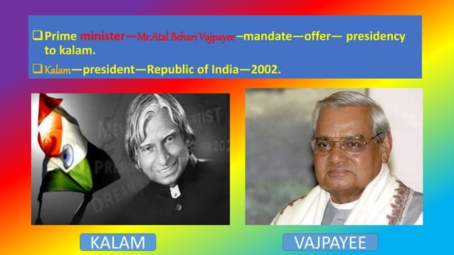 Ppt on APJ Abdul Kalam by kyathi sushma | PPTX | Sikhism | Religion ...