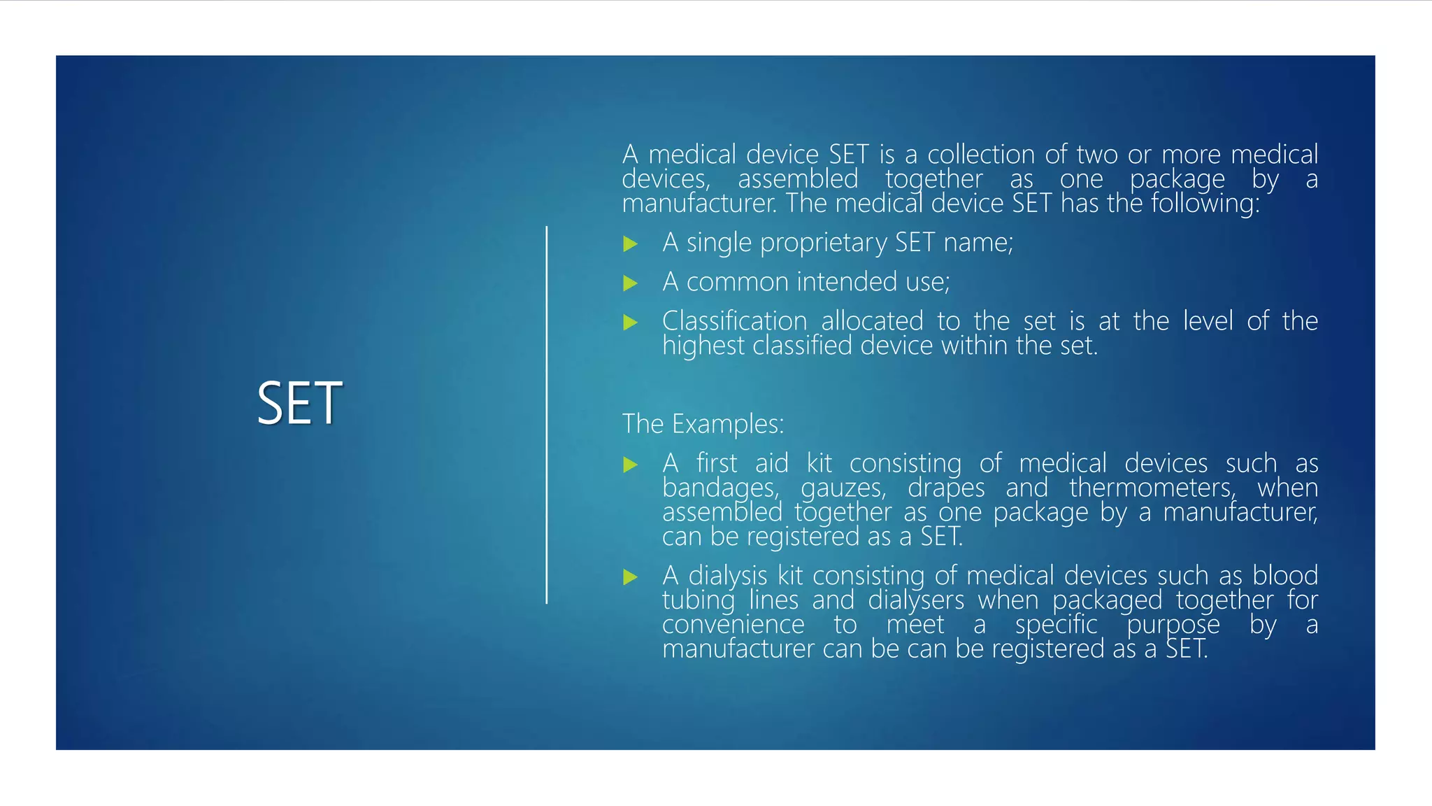 Medical Device (Grouping) | PPTX