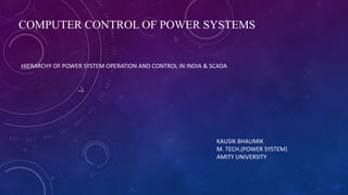 Computer control of power system. | PPTX