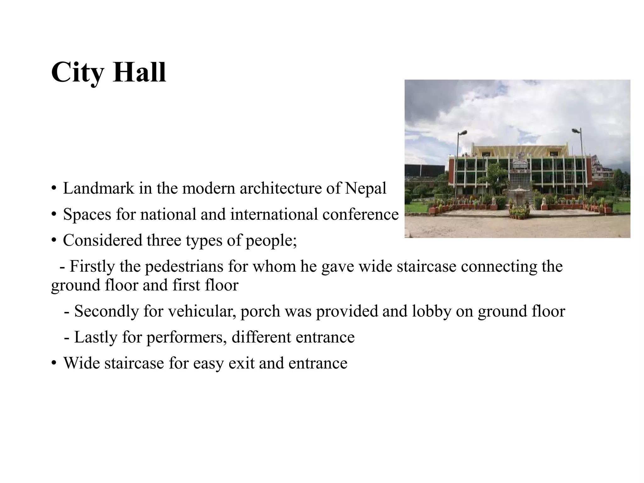 Contemporary Architects Of Nepal | PPTX
