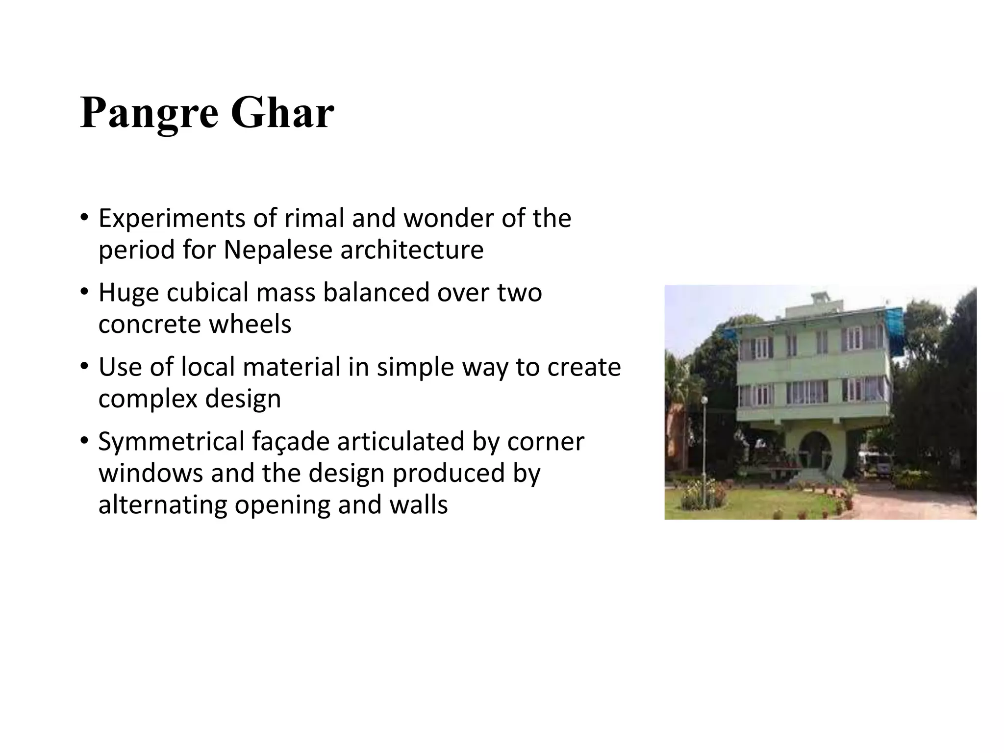 Contemporary Architects Of Nepal | PPTX