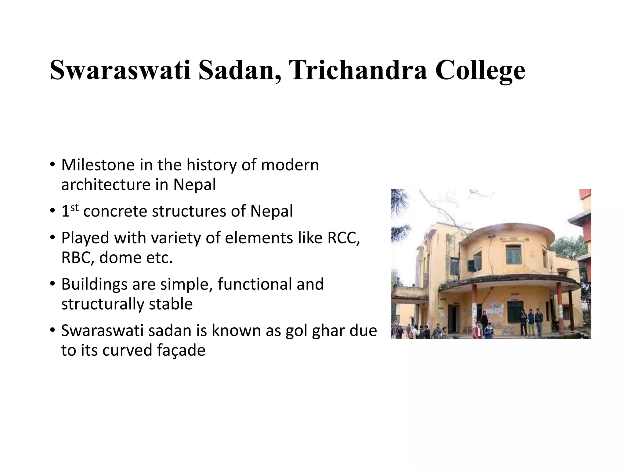 Contemporary Architects Of Nepal | PPTX