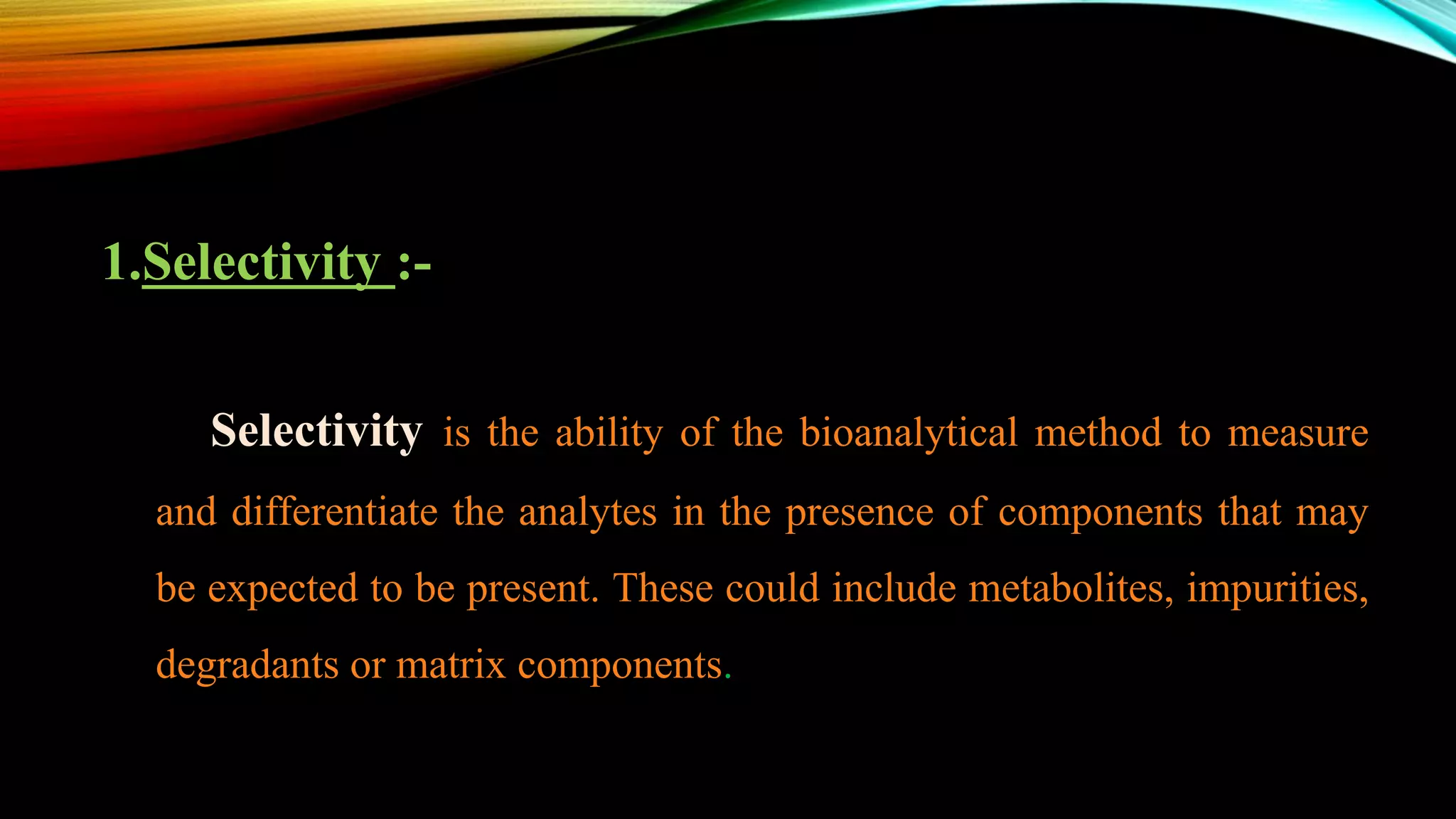Bioanalytical method development and validation . | PPTX