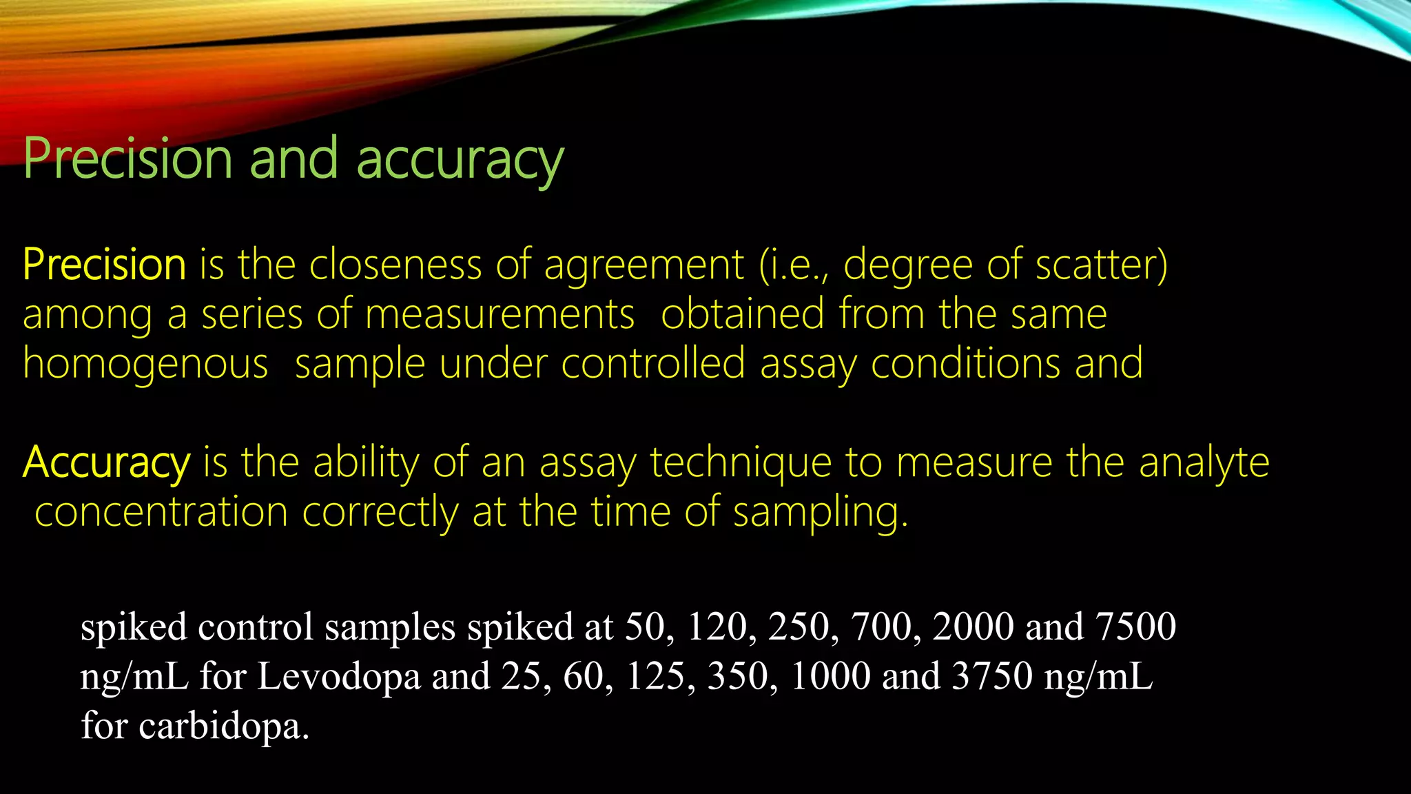 Bioanalytical method development and validation . | PPTX