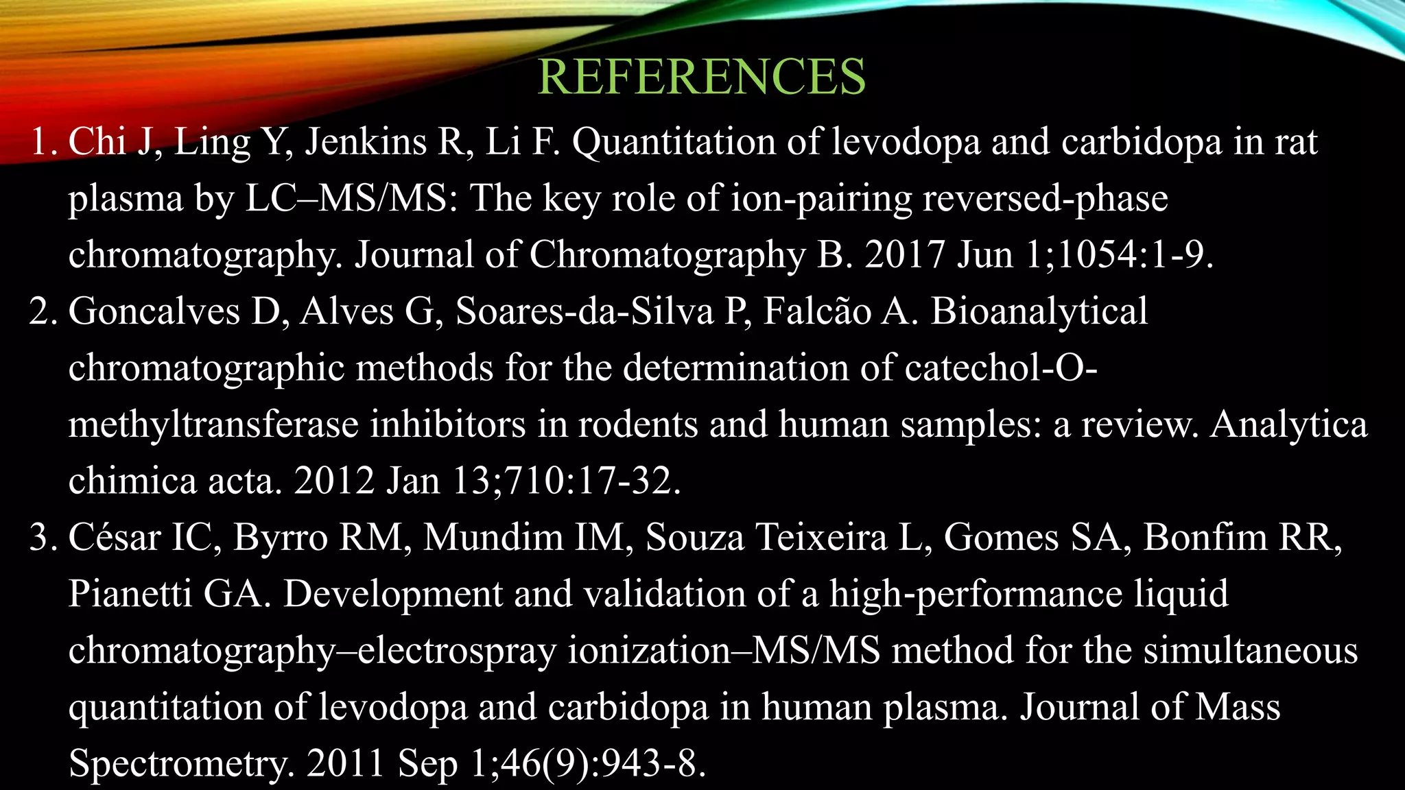 Bioanalytical method development and validation . | PPTX