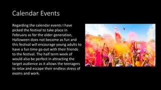 Unit 15 - LO2 | PPTX | Entertainment