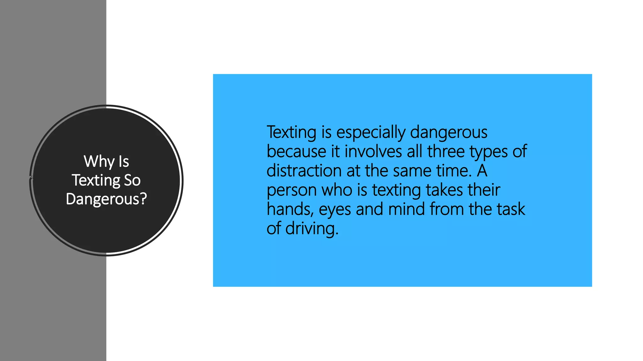 Distracted Driving Awareness Month | PPTX