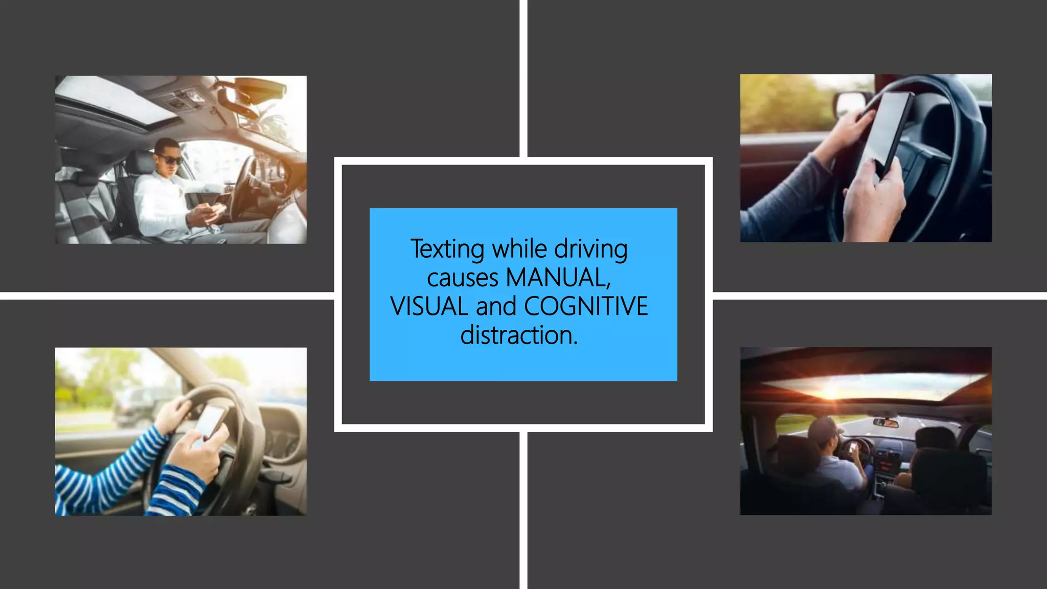 Distracted Driving Awareness Month | PPTX